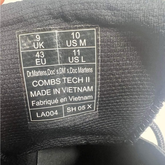 Dr. Martens | Shoes | Dr Martens Unisex Combs Tech Ii Poly Combat Boots ...